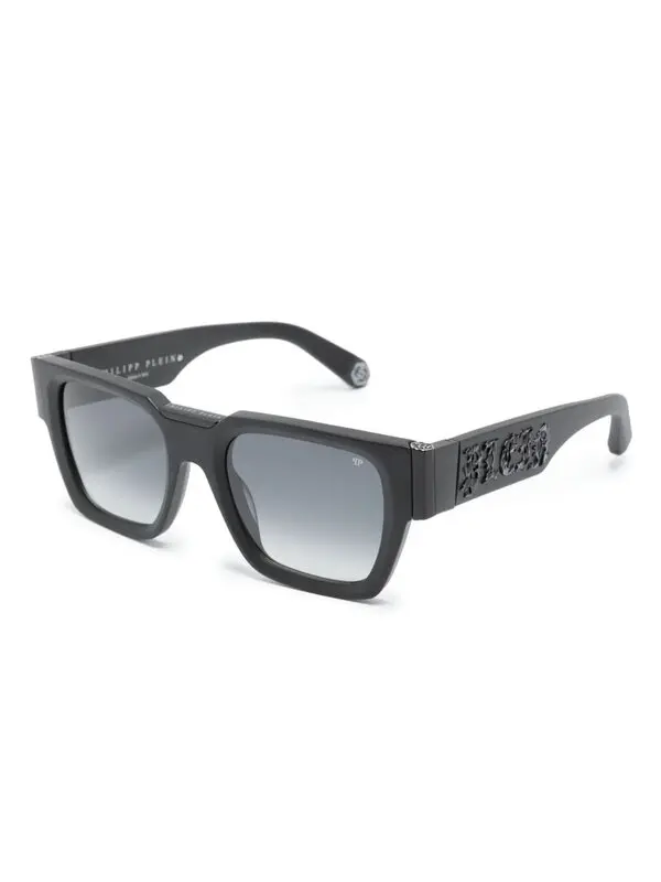 Philipp Plein Logo-plaque Square-frame Sunglasses
