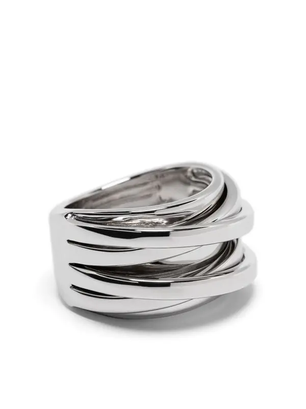Tom Wood Orb Chunky Ring - Silver
