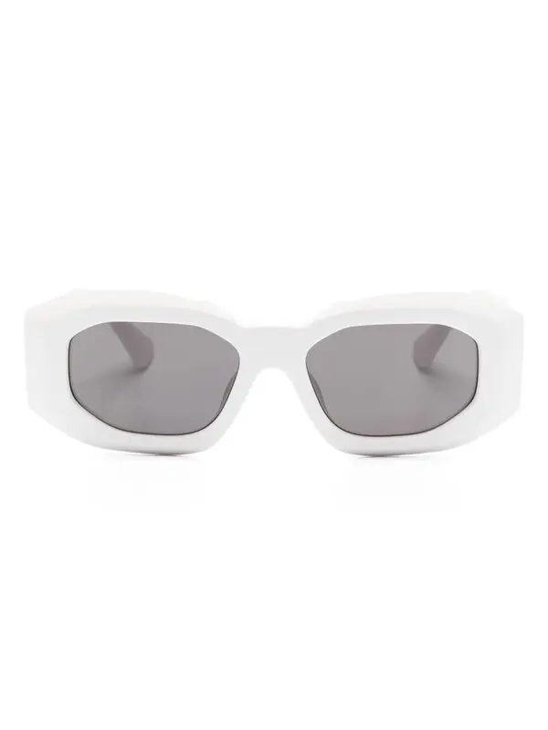 Versace Maxi Medusa Biggie Sunglasses - White