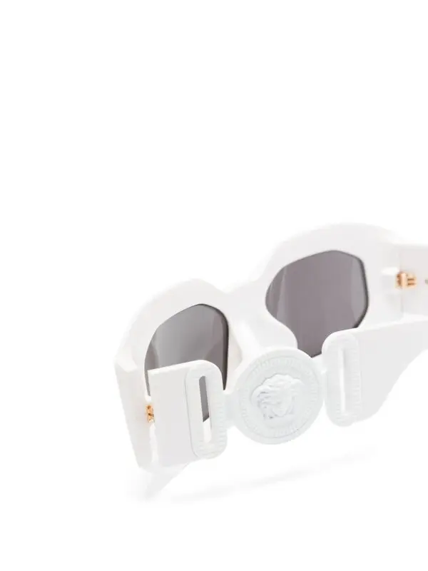 Versace Maxi Medusa Biggie Sunglasses - White