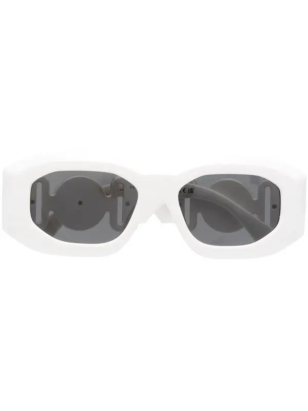 Versace Medusa Plaque Sunglasses - White