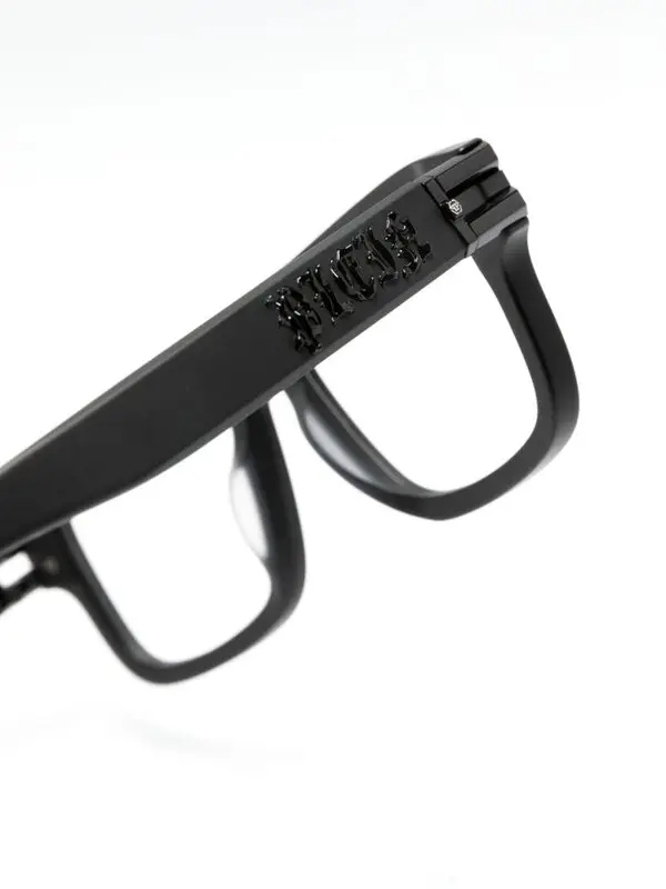 Philipp Plein Logo-plaque Square-frame Glasses