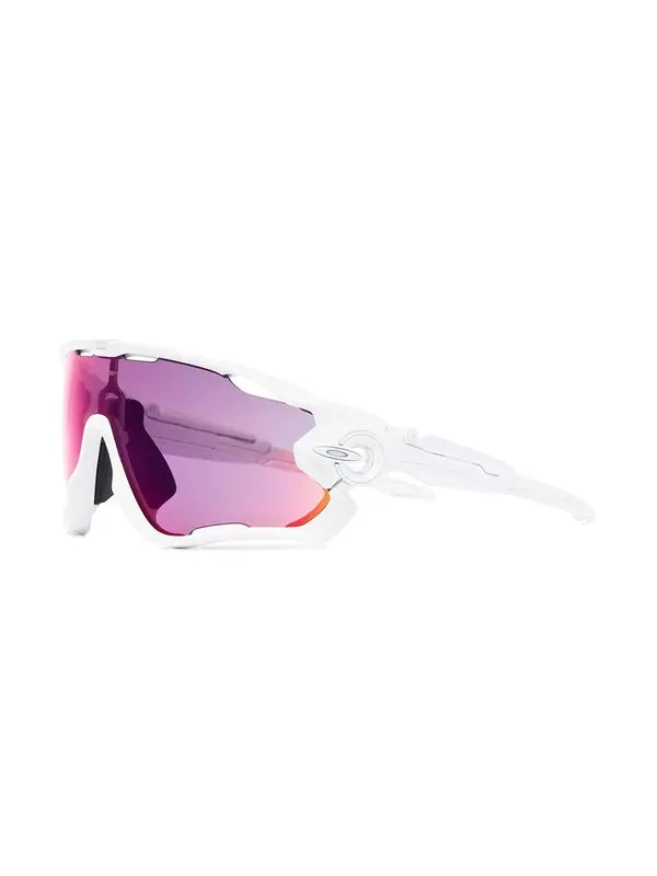 Oakley Jawbreaker Shield-frame Sunglasses - White