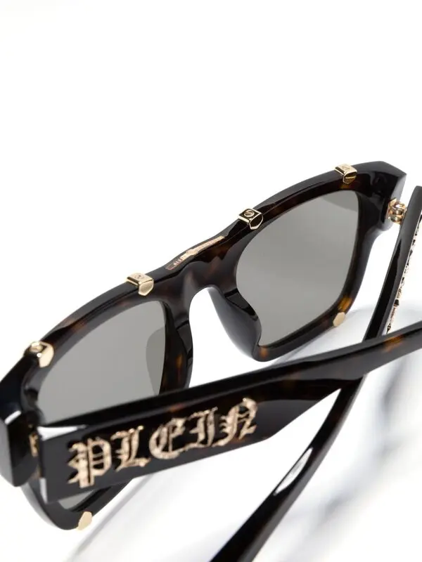 Philipp Plein Logo-engraved Sunglasses