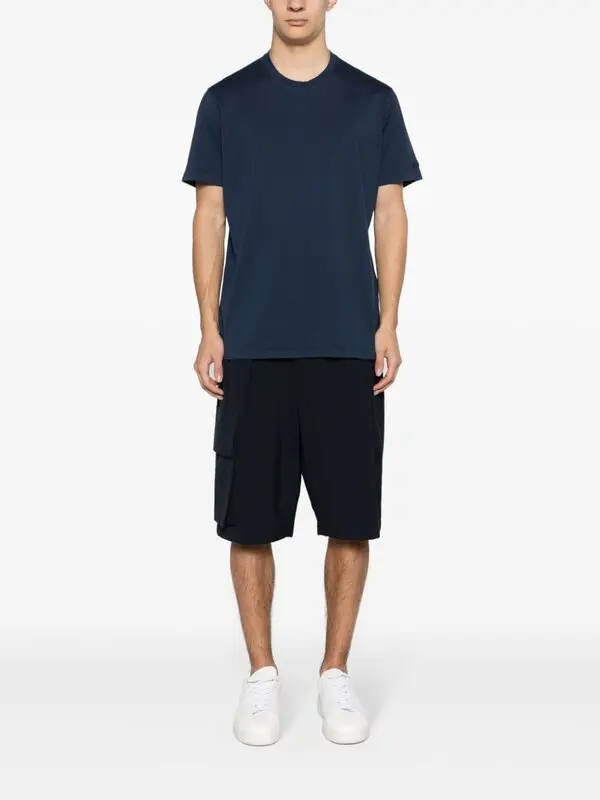 Paul & Shark Crew-neck Cotton T-shirt - Blue