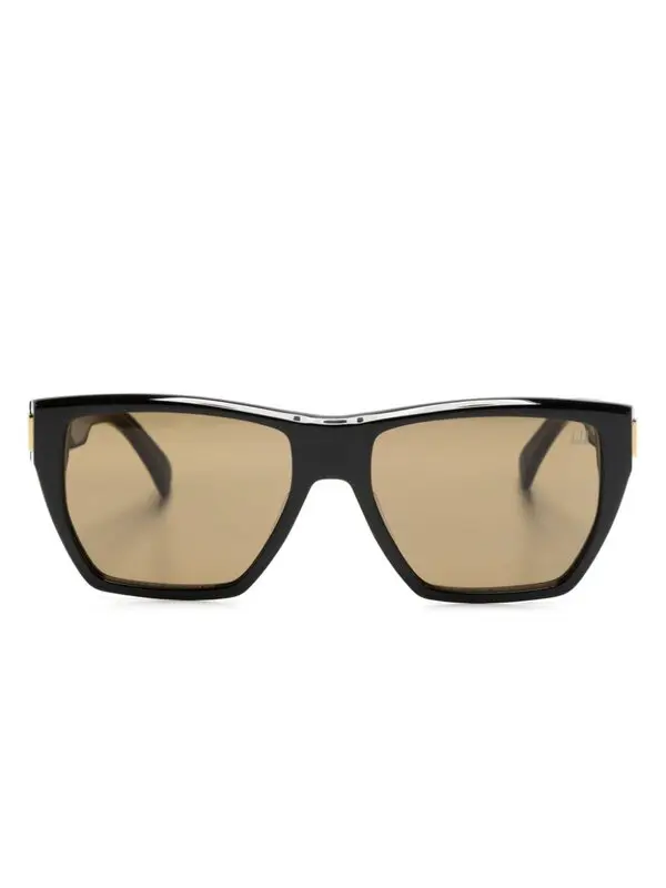 Dunhill Geometric-frame Sunglasses - Black