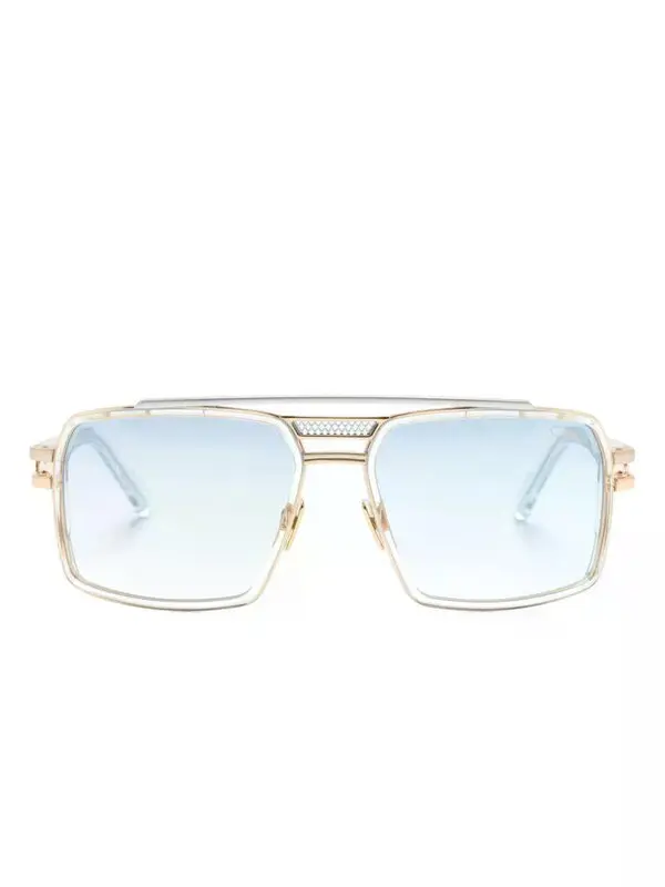 Cazal 6033/3 Pilot-frame Sunglasses - Gold