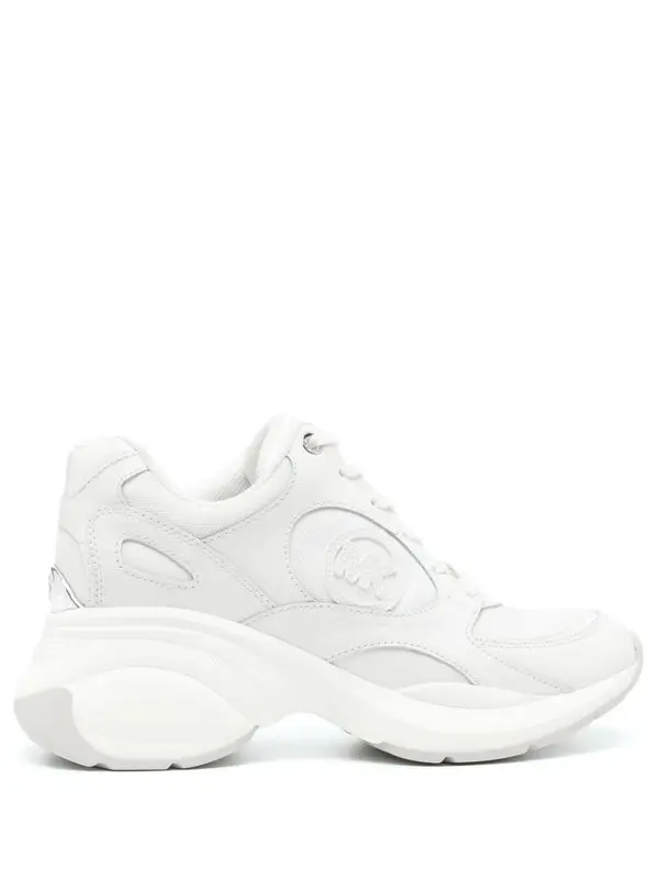Michael Kors Zuma 70mm Panelled Sneakers - White