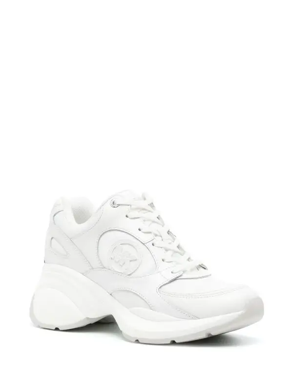 Michael Kors Zuma 70mm Panelled Sneakers - White