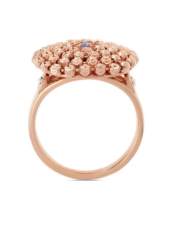OFFICINA BERNARDI 18kt Rose Gold Mimosa Sapphire Ring - Pink