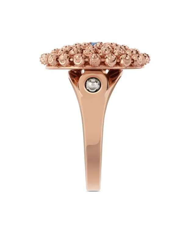 OFFICINA BERNARDI 18kt Rose Gold Mimosa Sapphire Ring - Pink