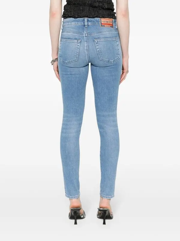 DIESEL® Slandy Mid-rise Jeans - Blue