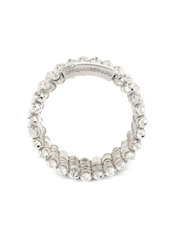 OFFICINA BERNARDI 18kt White Gold Diamond Ring - Silver