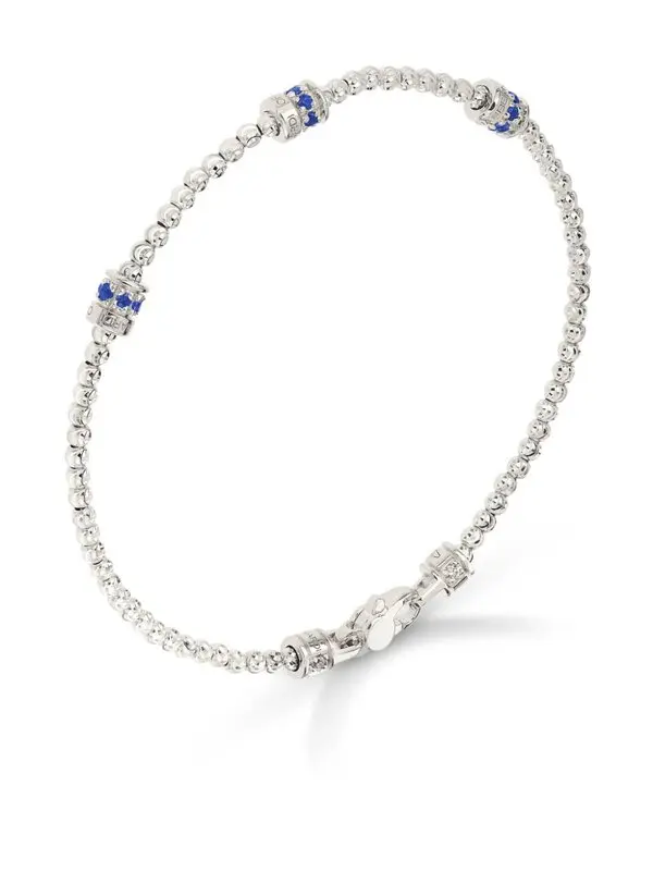 OFFICINA BERNARDI 18kt White Gold Sapphire Bracelet - Silver