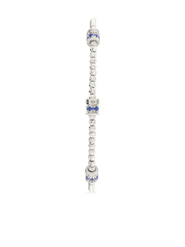OFFICINA BERNARDI 18kt White Gold Sapphire Bracelet - Silver