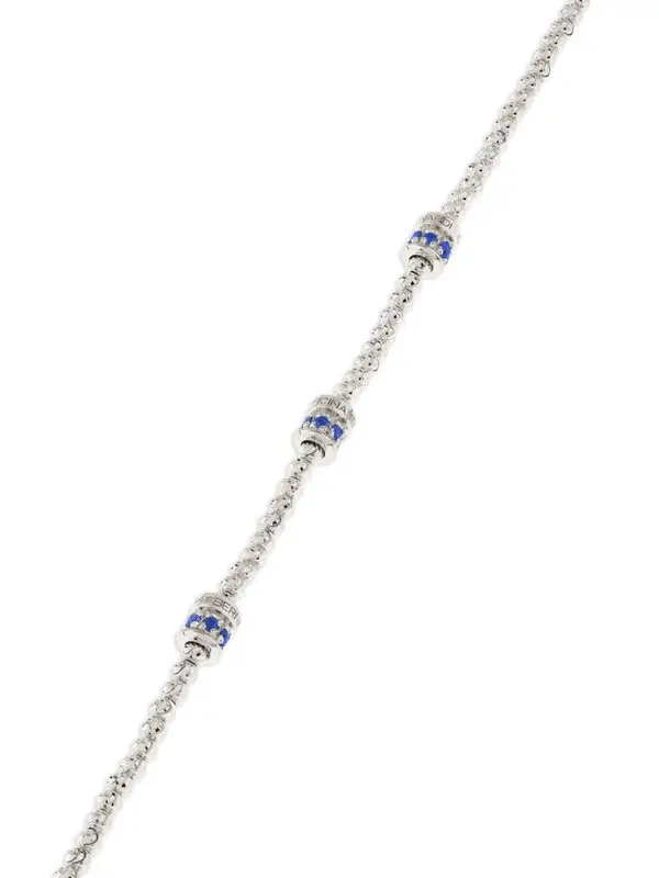 OFFICINA BERNARDI 18kt White Gold Sapphire Bracelet - Silver