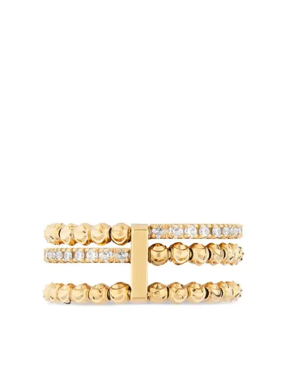 OFFICINA BERNARDI 18kt Yellow Diamond Ring