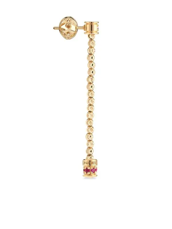 OFFICINA BERNARDI 18kt Yellow Ruby Earrings - Gold