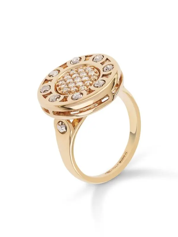 OFFICINA BERNARDI 18kt Diamond Senzatempo Ring - Gold