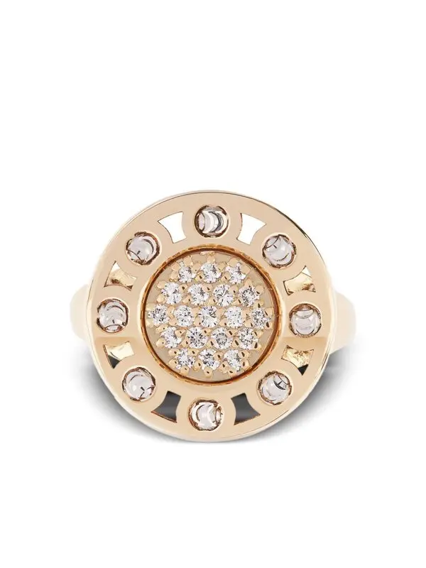 OFFICINA BERNARDI 18kt Diamond Senzatempo Ring