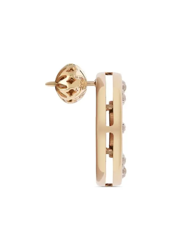 OFFICINA BERNARDI 18kt Yellow Senzatempo Diamond Stud Earrings