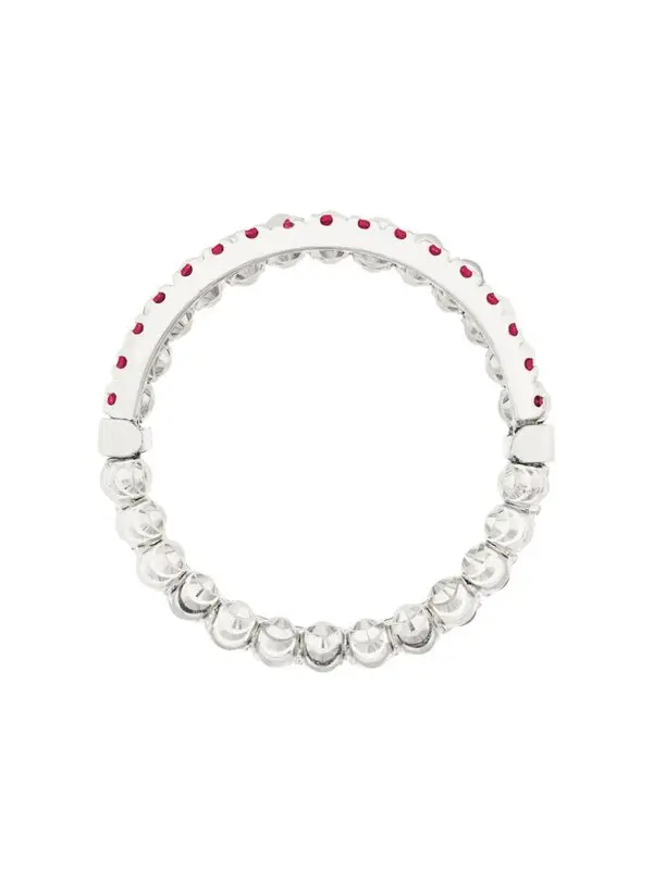 OFFICINA BERNARDI 18kt White Gold Ruby Eden Ring