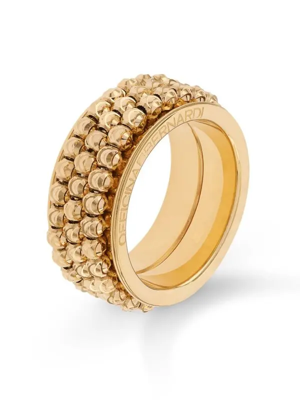 OFFICINA BERNARDI 18kt Yellow Dora Moon Ring - Gold