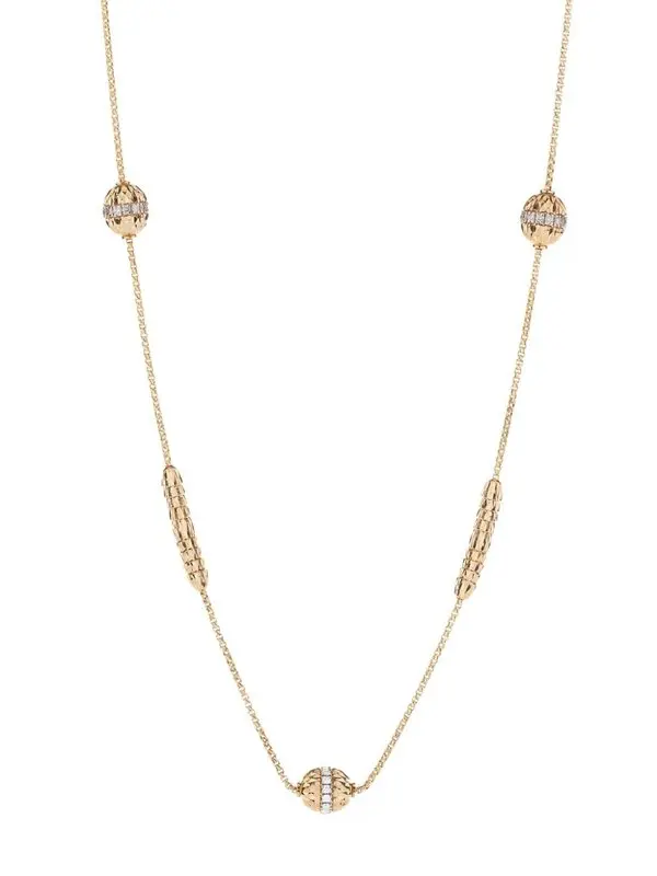 OFFICINA BERNARDI 18kt Yellow Ophidia Diamond Necklace - Gold