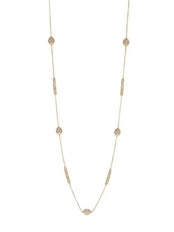 OFFICINA BERNARDI 18kt Yellow Ophidia Diamond Necklace
