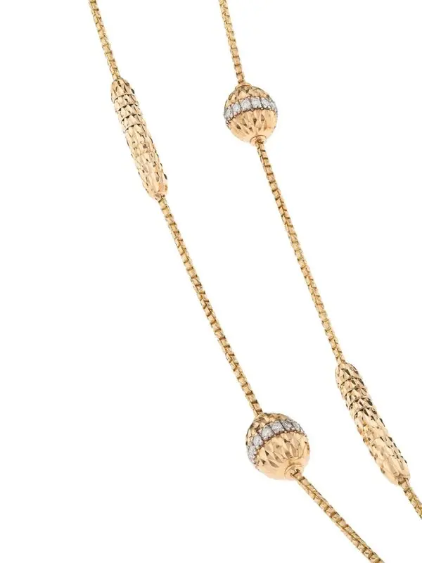 OFFICINA BERNARDI 18kt Yellow Ophidia Diamond Necklace
