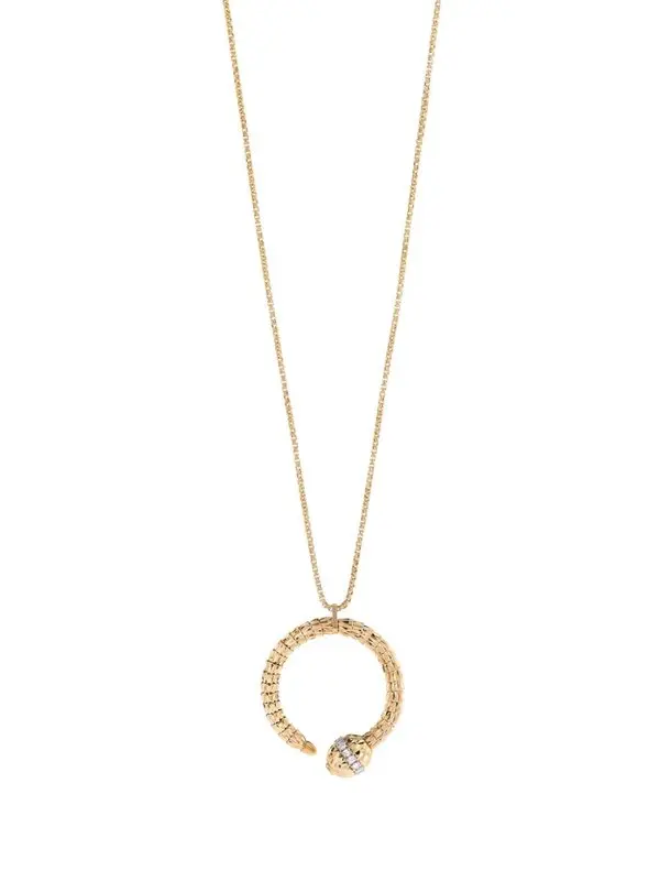 OFFICINA BERNARDI 18kt Yellow Diamond Ophidia Necklace - Gold