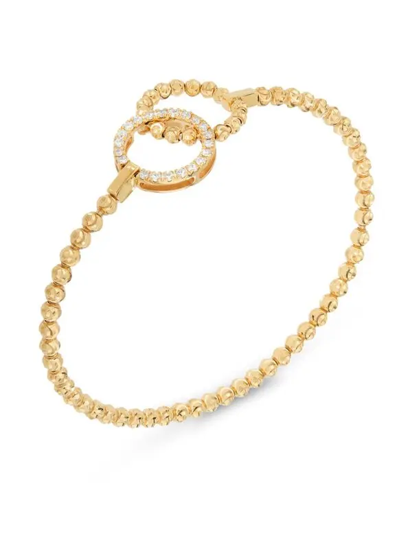 OFFICINA BERNARDI 18kt Yellow Moon Eden Diamond Bracelet - Gold