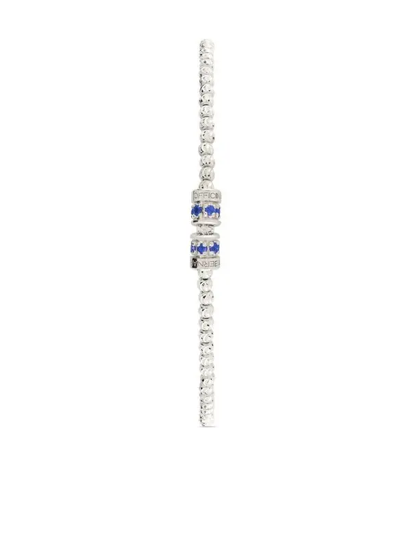 OFFICINA BERNARDI 18kt White Gold Sapphire Bracelet