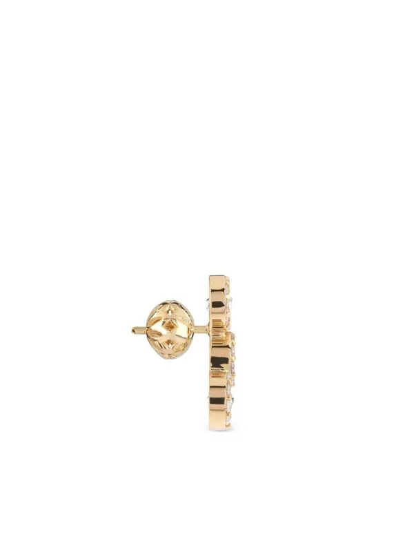 OFFICINA BERNARDI 18kt Yellow Diamond Stud Earrings - Gold