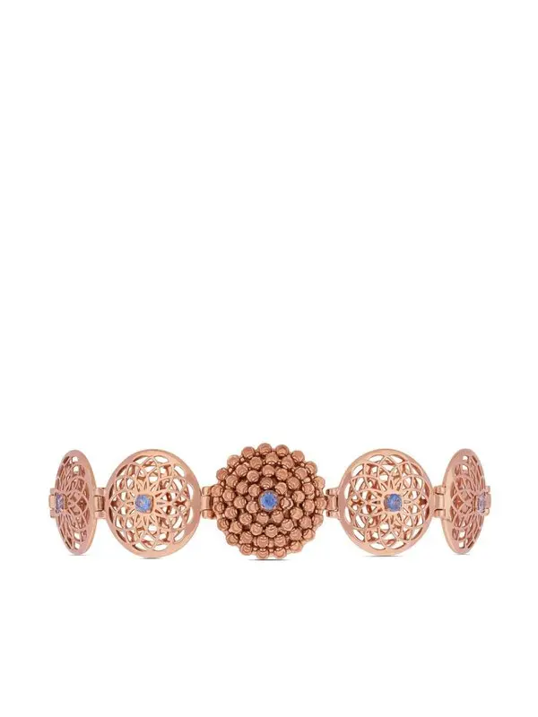 OFFICINA BERNARDI 18kt Rose Gold Mimosa Sapphire Bracelet - Pink