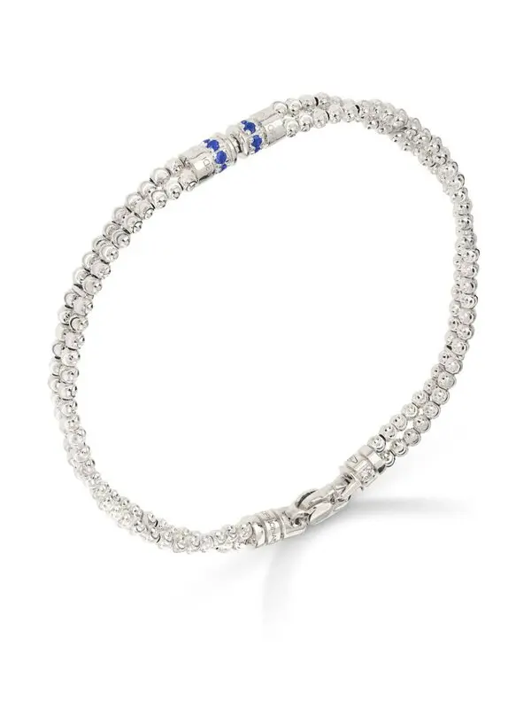 OFFICINA BERNARDI 18kt White Gold Sapphire Bracelet - Silver