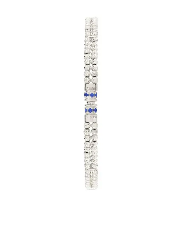 OFFICINA BERNARDI 18kt White Gold Sapphire Bracelet - Silver