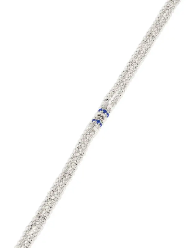 OFFICINA BERNARDI 18kt White Gold Sapphire Bracelet - Silver
