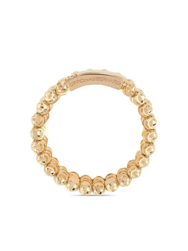 OFFICINA BERNARDI 18kt Yellow Diamond Ring - Gold