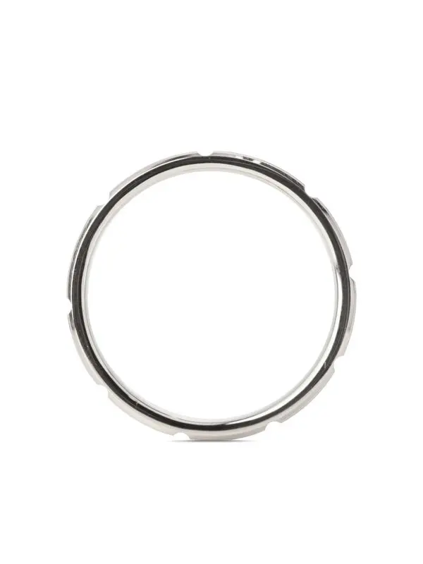 OFFICINA BERNARDI 18kt White Gold Lumen Sapphire Ring