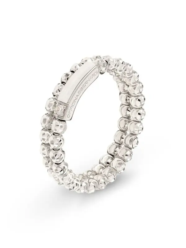OFFICINA BERNARDI 18kt White Gold Diamond Ring - Silver