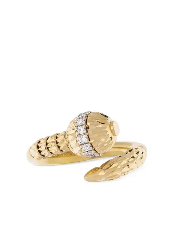 OFFICINA BERNARDI 18kt Yellow Diamond Ring - Gold