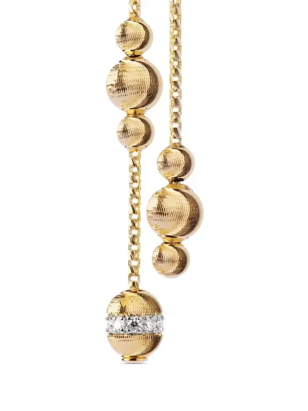 OFFICINA BERNARDI 18kt Yellow Diamond Drop Earrings