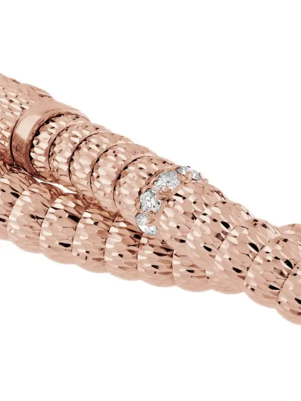 OFFICINA BERNARDI 18kt Rose Gold Diamond Enigma Necklace - Pink