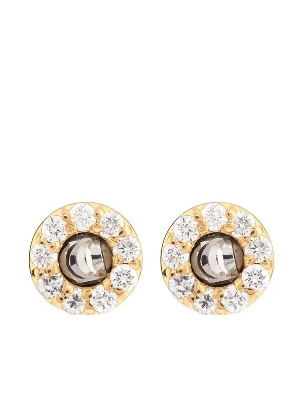 OFFICINA BERNARDI 18kt Yellow Diamond Earrings - Gold