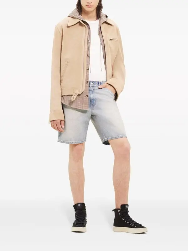 COURREGES Sailor Denim Shorts