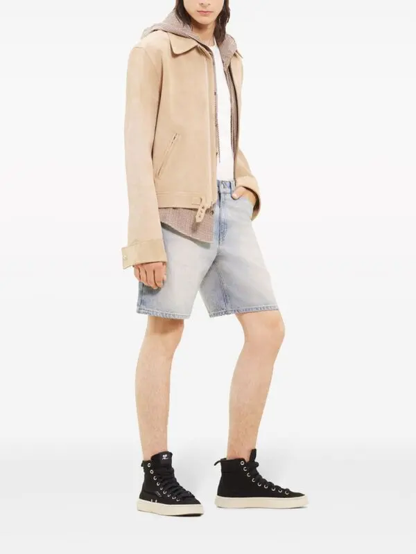 COURREGES Sailor Denim Shorts