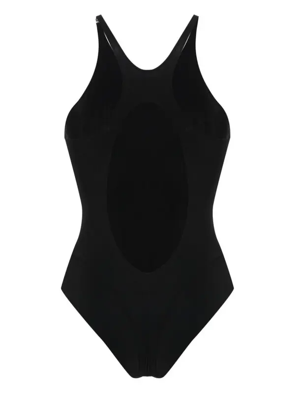 MUGLER Corset-style One-piece Swimsuit