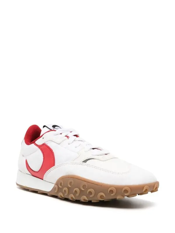 MARINE SERRE Ms Rise" Recycled Nylon Sneakers