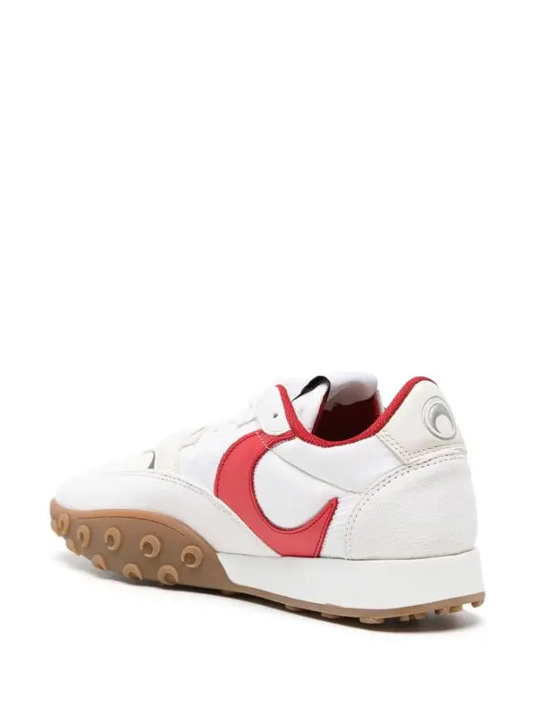 MARINE SERRE Ms Rise" Recycled Nylon Sneakers